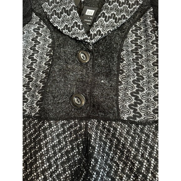 Sioni | Sweaters | New Sioni Womens Large Cardigan Sweater Jacket Black ...